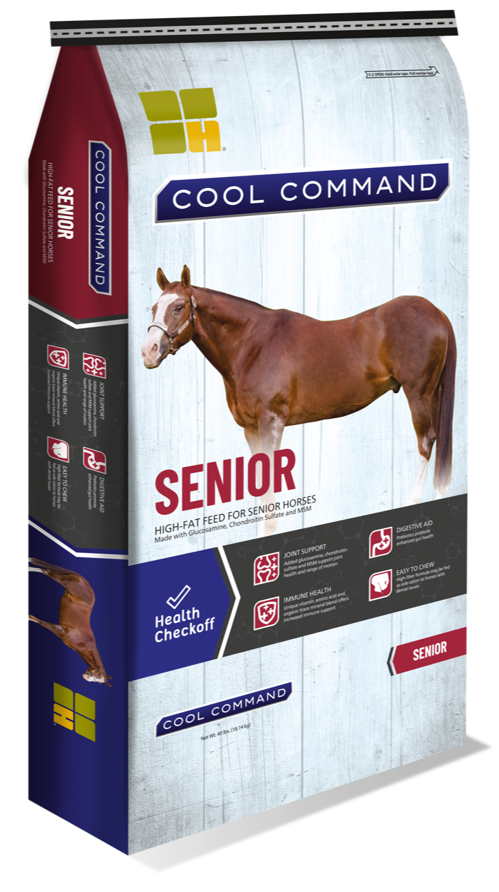 Cool Command® Senior Horse Feed | Hubbard Feeds